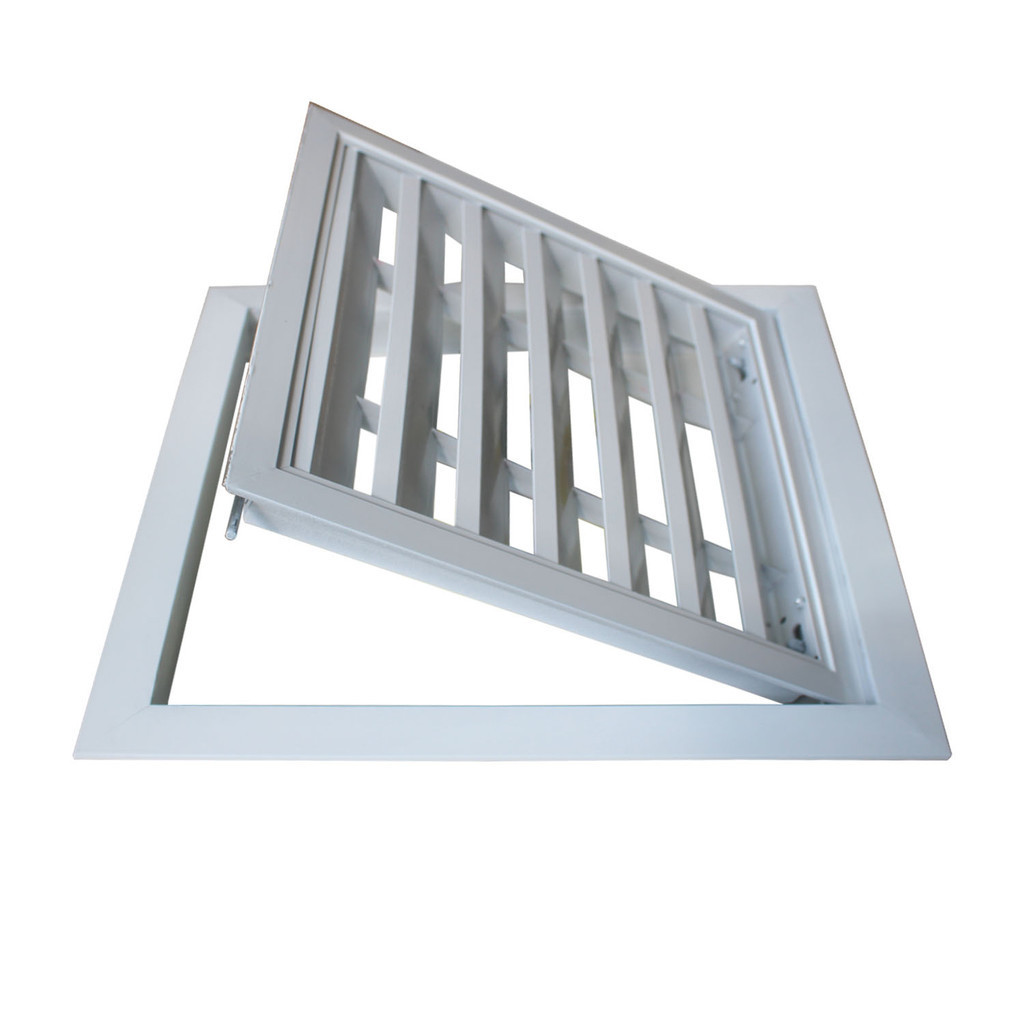 Jual aluminum alloy exhaust shutter vent for Wall Ceiling shutter ...