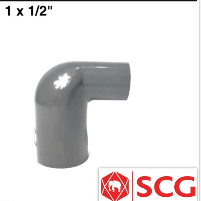 Jual Reducer keni 1 x 1/2 inch Verlop knee vlok overlop kenie knie ...