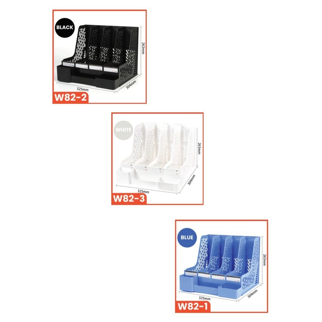 Jual RAK BUKU SEKAT / DESKTOP ORGANIZER FILE / STATIONERY KIT / RAK ...