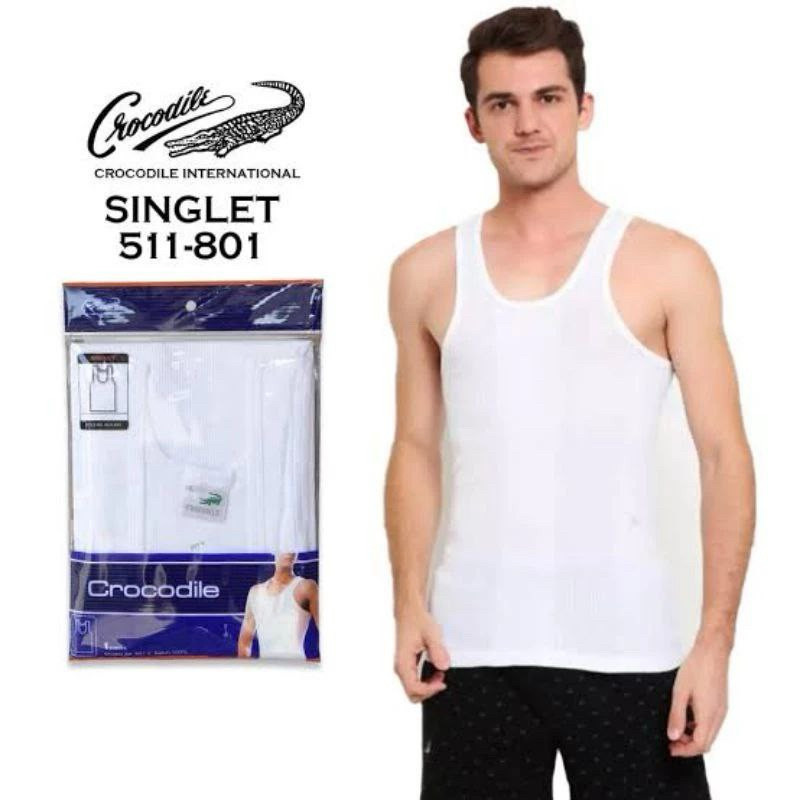 Jual Singlet Pria CROCODILE ORIGINAL 100% (1 PCS) - SB | Shopee Indonesia