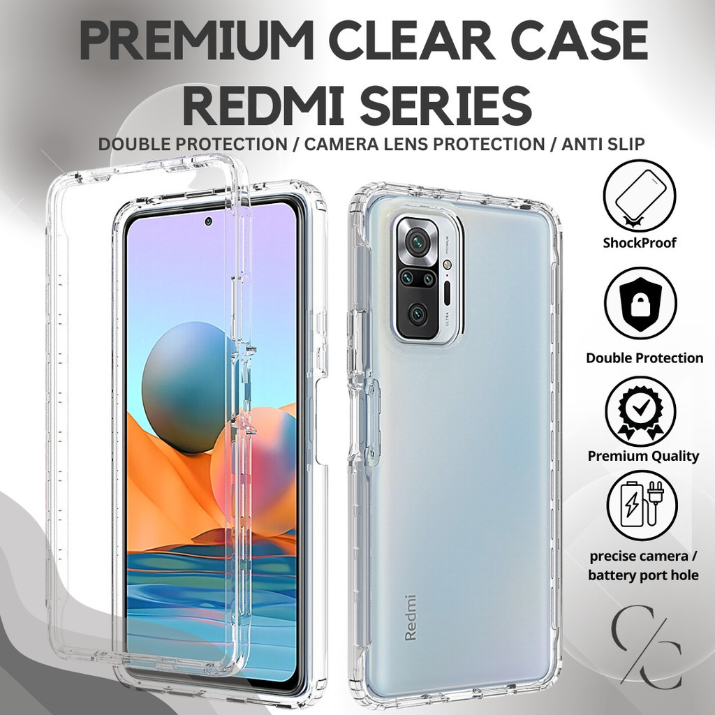 Jual Clear Case Redmi Note 10 / 10S / 10 Pro / 10 Pro Max / 9 / 8 / 8 Pro / 9 Pro+ / 9S / 9 Pro ...