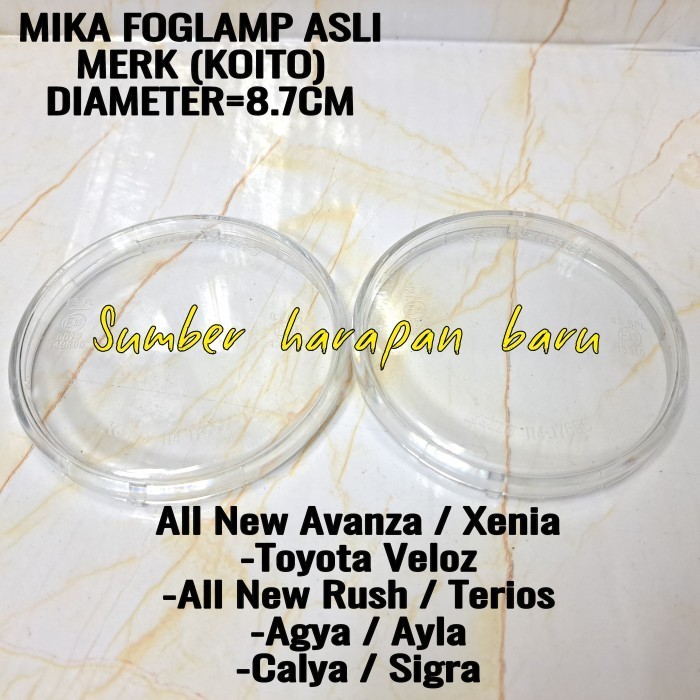 Jual Mika Fog Lamp Foglamp Lampu Kabut Agya Ayla Calya Sigra All New Avanza Xenia Veloz Rush ...