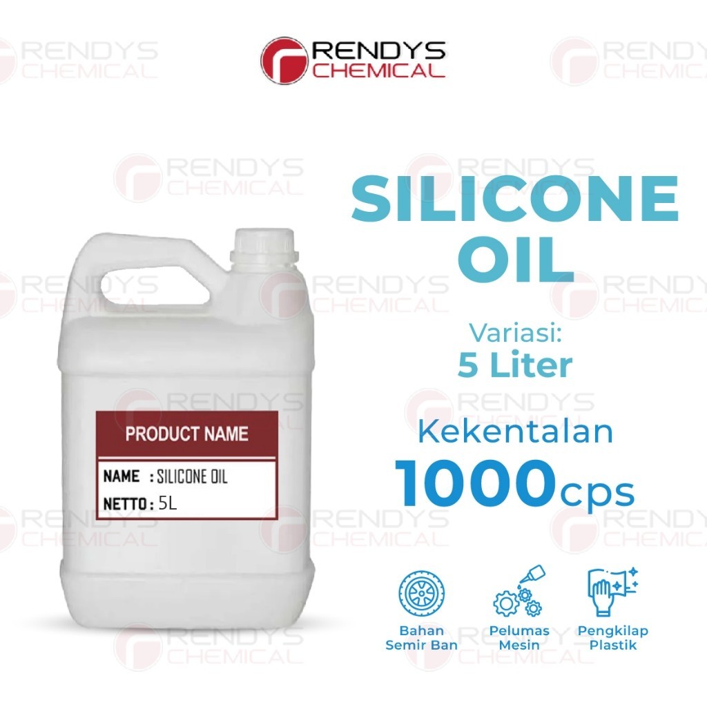 Jual Silicone Oil (1000 CPS) 5L/ Minyak Silikon / Pelumas | Shopee Indonesia