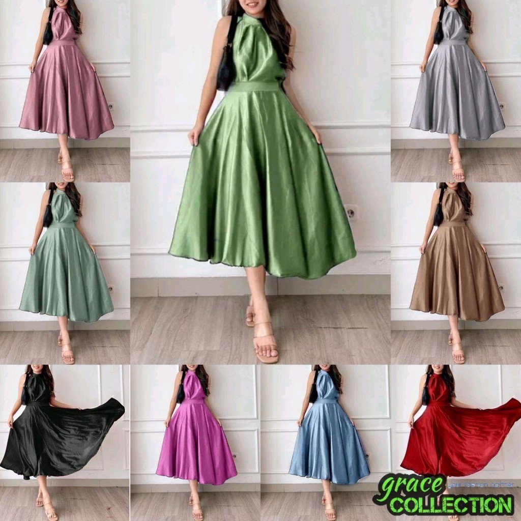 Jual SETELAN ROK 2IN1 SUZY BASIC / STELAN ROK POLOS SATEN / SETELAN ...