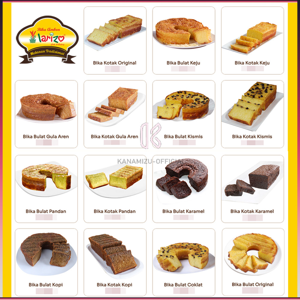 Jual Bika Ambon Larizo – Oleh-Oleh Jogja, Rasa Asli, Keju, Kopi, Gula ...