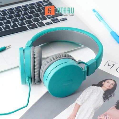 Jual Ataru Headphone On Ear Headphones Headset Telinga Aksesoris Gadget ...