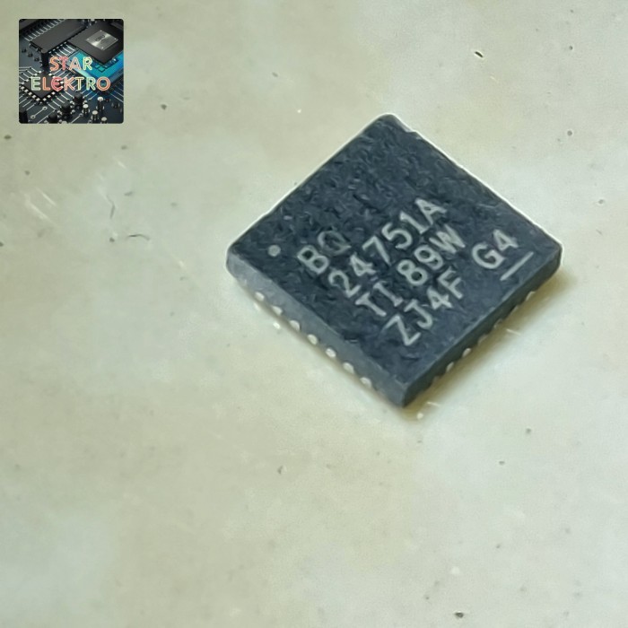 Jual BQ 24751A QFN-28 BQ24751A 24751 TI BQ24751 IC Multi Cell Battery ...