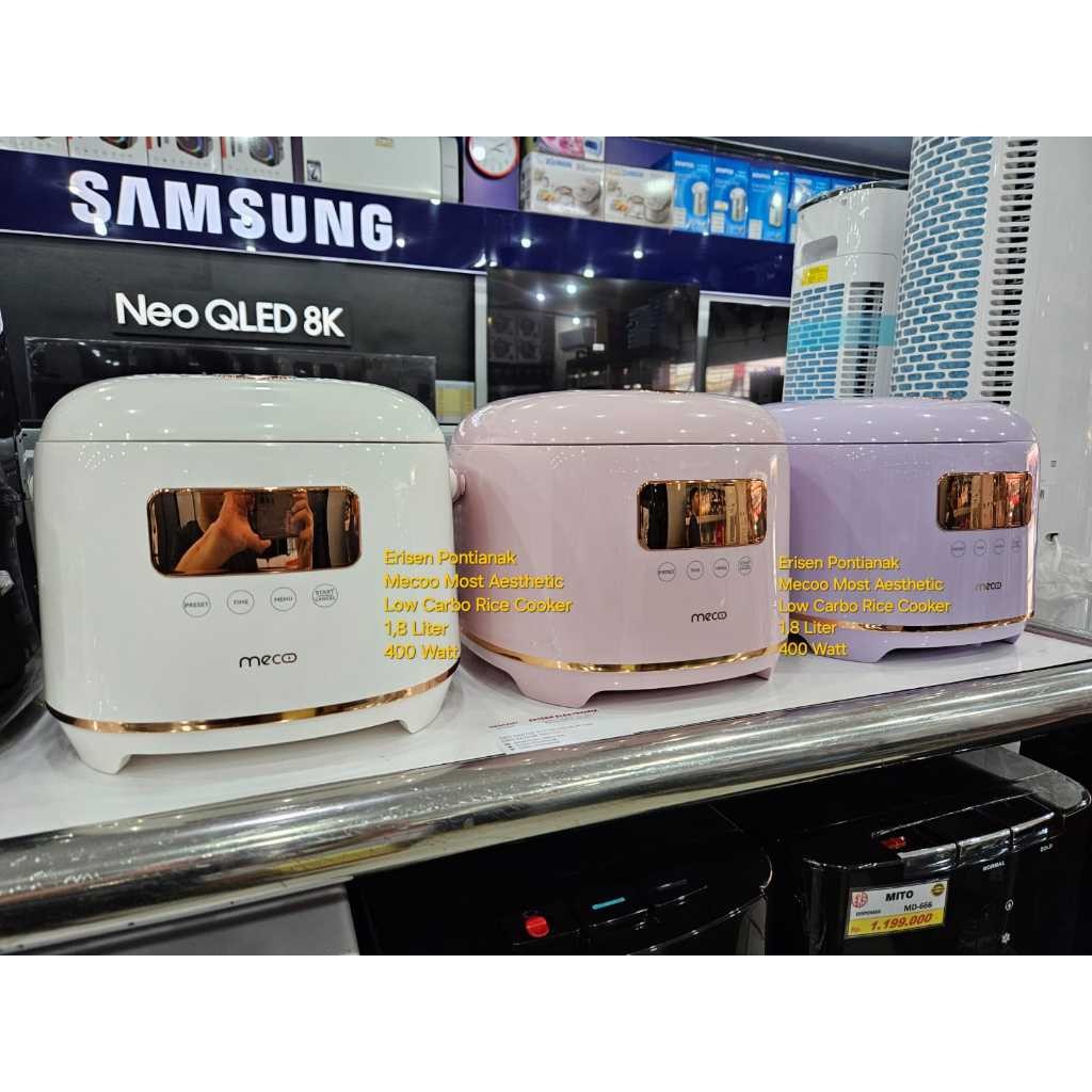 Jual MECOO Rice Cooker Low Carbo Digital 1.8L 400 watt Most Aesthetic ...