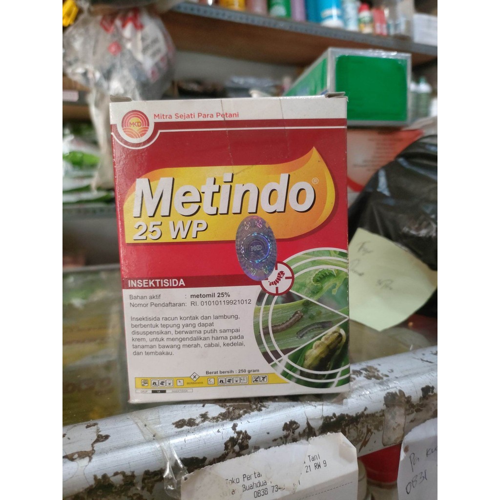 Jual Insektisida Metindo 25 WP 200 Gram Metindo Merah | Shopee Indonesia
