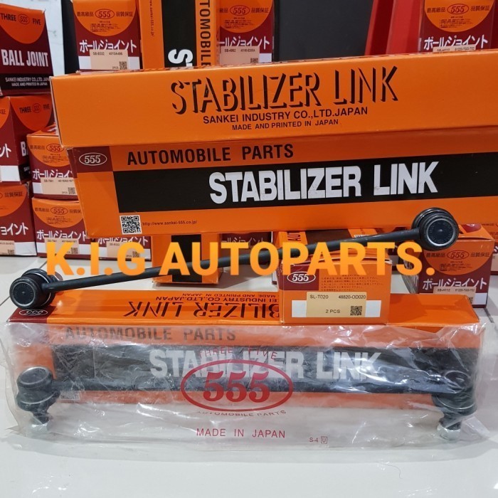 Jual LINK STABIL STABILIZER TOYOTA YARIS NEW VIOS ETIOS 1PCS MEREK 555 ...