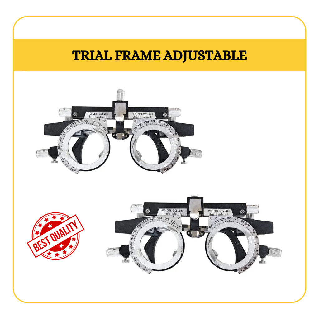 Jual Alat Periksa Mata Optik Trial Frame Adjustable/ alat optik [TF-10B ...