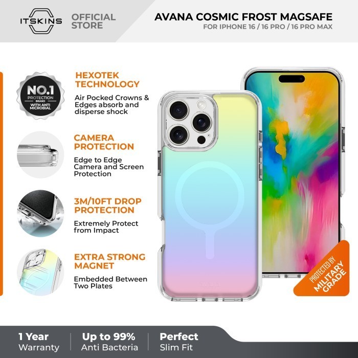 Jual AVANA Cosmic Case iPhone 16 Pro Max / 16 Pro / 16 - Frost Magsafe ...