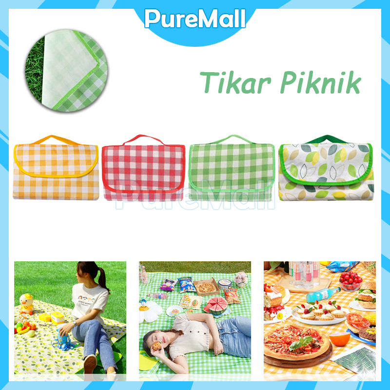 Jual Alas Piknik 1.5 X 2 M / Outdoor Tikar Pantai Anti Air / Tikar ...