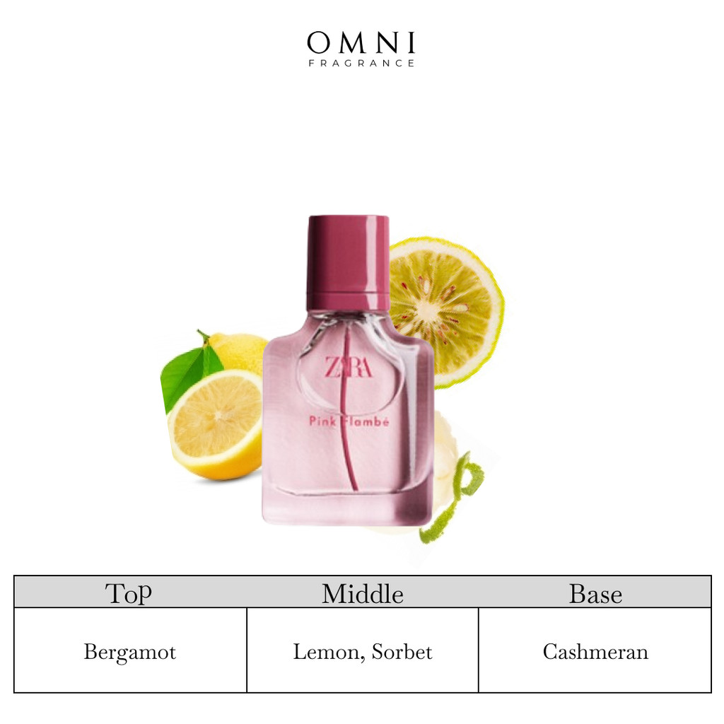 Jual Parfum Zara Pink Flambe ORIGINAL 100% Singapore EDT Travel Size ...