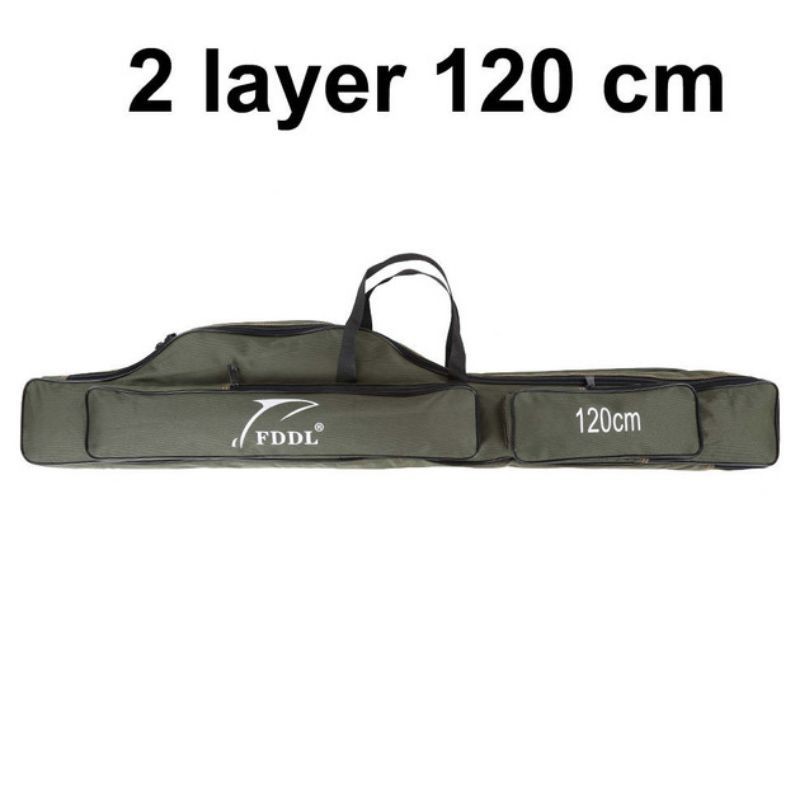 Jual TaffSPORT Tas Pancing Joran Portable Fishing Bag 120 cm - 1680D ...