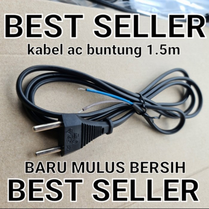 Jual kabel ac cord 220 v buntung cable colokan listrik ac cord 7 8 9 10 ...