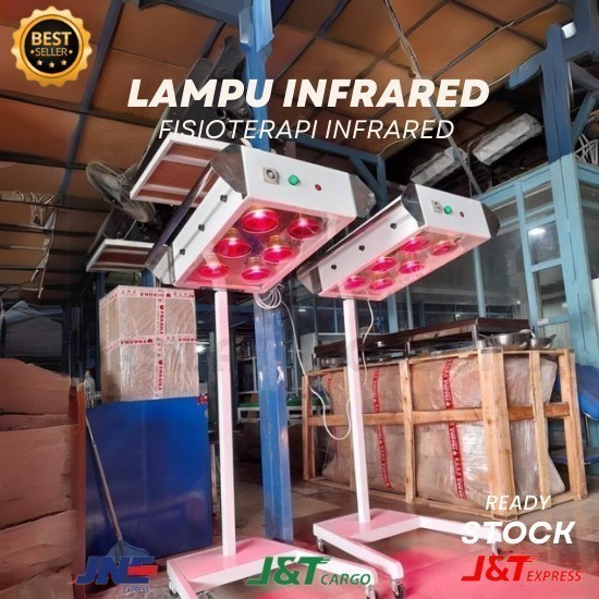 Jual LAMPU FISIOTERAPI INFRARED 6 BOHLAM || LAMPU TERAPI PASIEN ...
