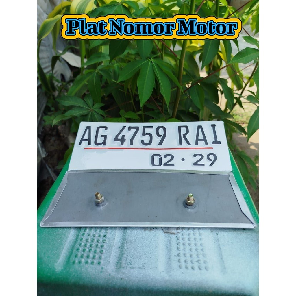 Jual Plat Motor Font Terbaru | Shopee Indonesia