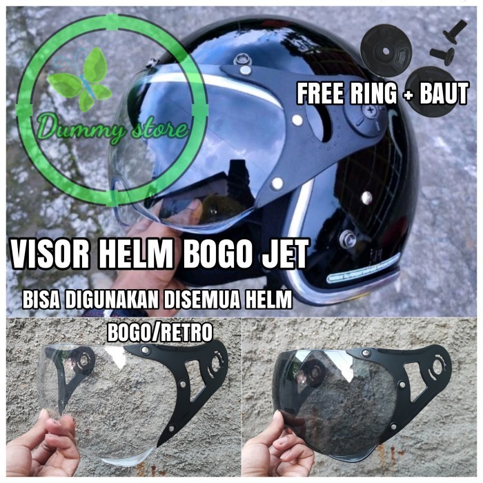 Jual KACA HELM GENIO / VISOR HELM HONDA GENIO MODEL PILOT KEREN | BISA ...