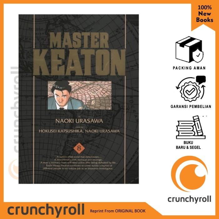 Jual Komik Manga: Master Keaton vol 8 by Takashi Nagasaki (Author ...