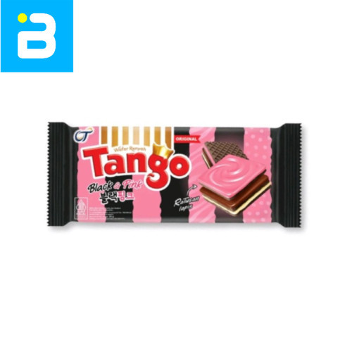 Jual Tango Wafer Black & Pink Original 35G | Shopee Indonesia