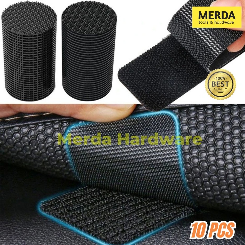 Jual Double Tape Velcro Super Kuat Hook and Loop Stiker Perekat ...