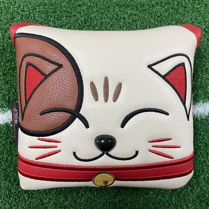 Jual Kitten Cute Mallet Putter Head Cover Golf Sarung Stick Head Cover ...