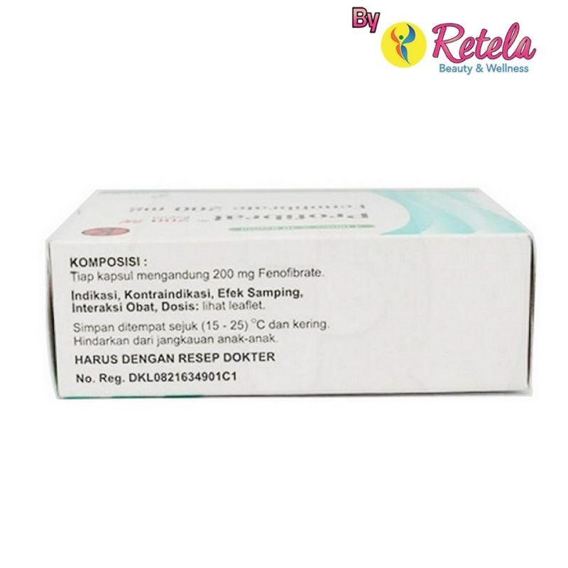 Jual PROFIBRAT FENOFIBRATE 200MG 1 BLISTER 10 TABLET | Shopee Indonesia