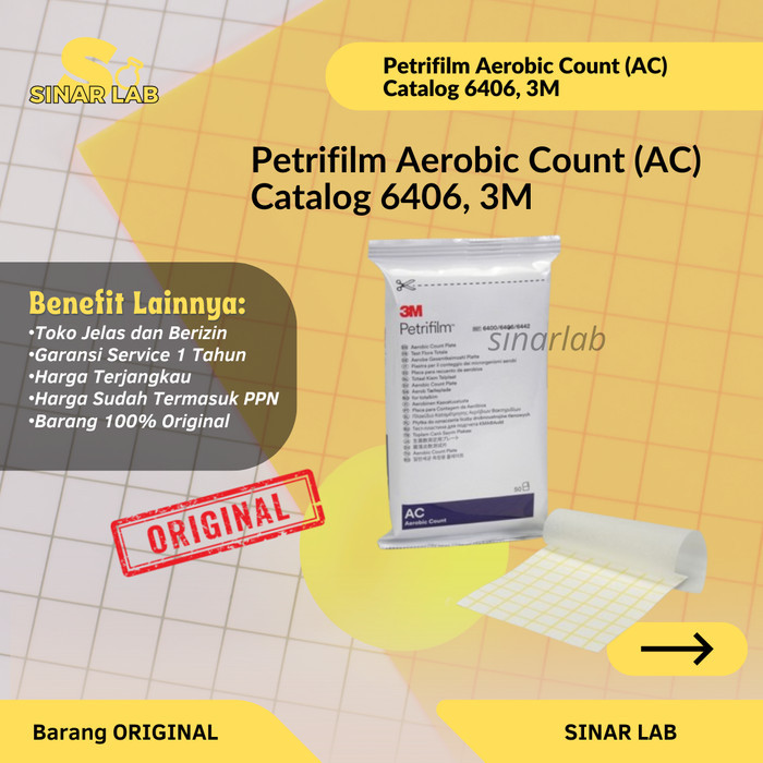 Jual Petrifilm Aerobic Count (AC) Catalog 6406, 3M | Shopee Indonesia