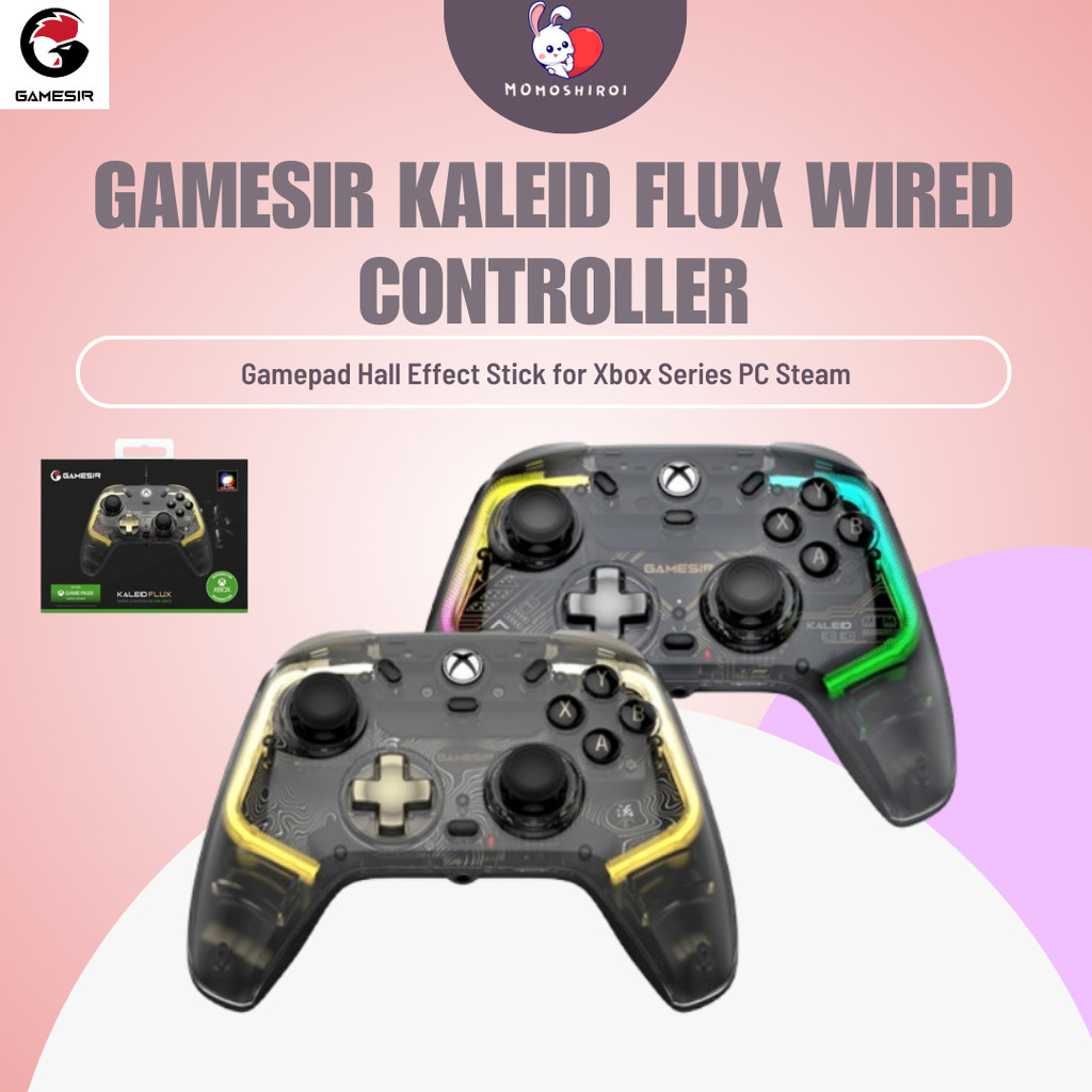 Jual GameSir Kaleid Flux Xbox Wired Controller Gamepad Hall Effect ...