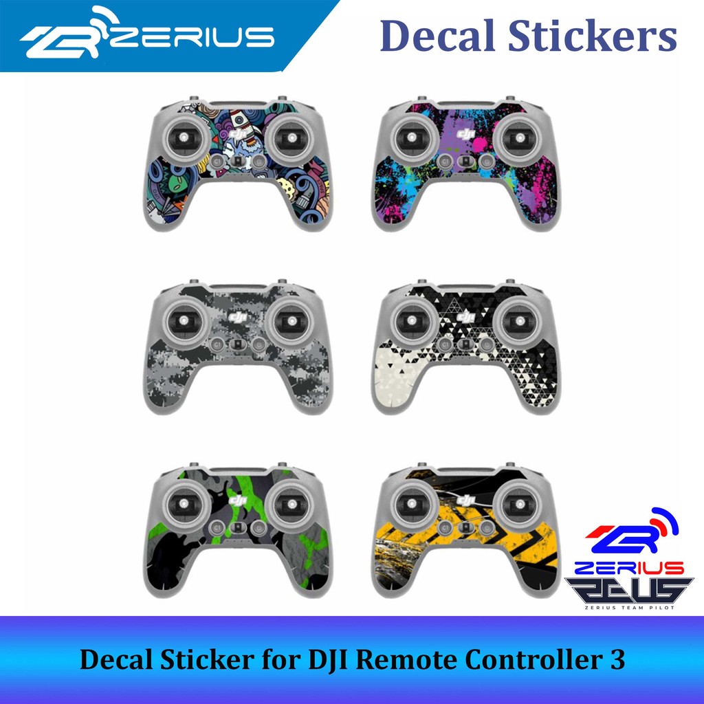 Jual Decal Sticker for DJI RC3 Remote Controller 3, Skin for DJI RC3 ...