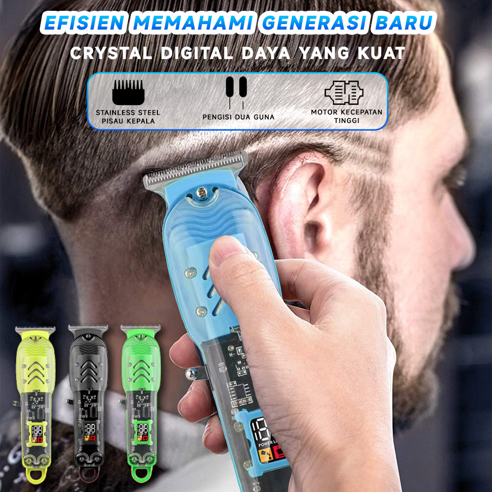 Jual Alat Cukur Rambut Elektrik Pisau Cukur Pemangkas Rambut Elektrik Yang Barbershop Alat Cukur ...