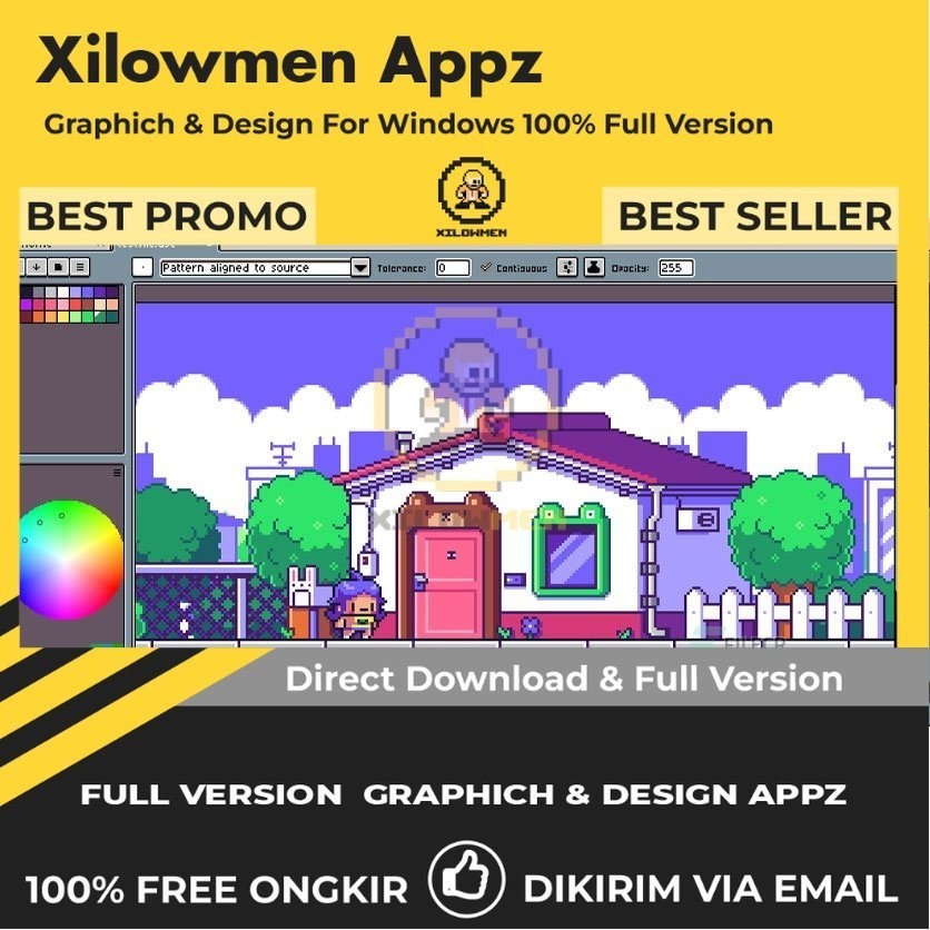 Jual [Full Version] Aseprite Pro Lifetime - pembuat sprite pixel-art ...