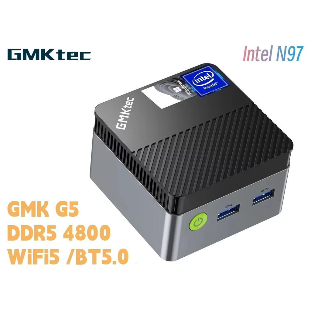 Jual GMKtec G5 mini pc Intel 12th N97 Windows 11 Pro Desktop DDR5 ...