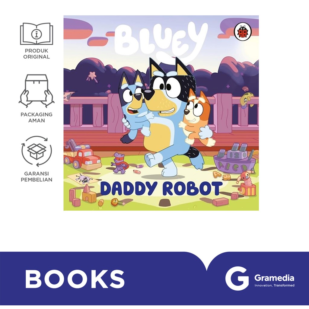 Jual Bluey: Daddy Robot (Bluey) | Shopee Indonesia