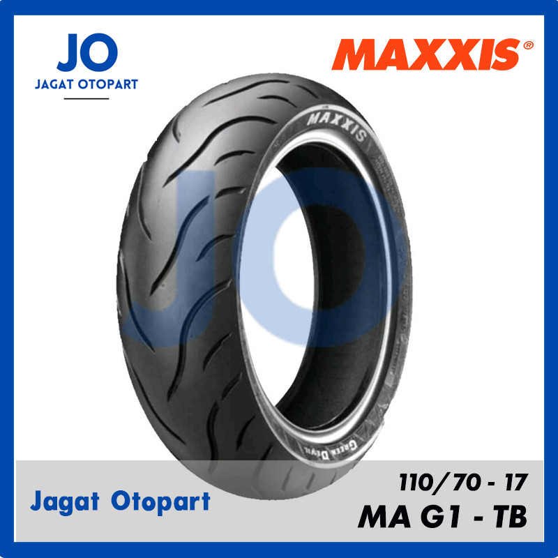 Jual Ban Maxxis 110 70 17 Ban Luar Green Devil MA G1 Tubeless | Shopee ...
