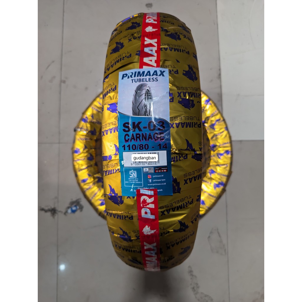 Jual ( RING 14 ) PRIMAAX 110 80 14 Ban AEROX MATIC original (cek varian ...