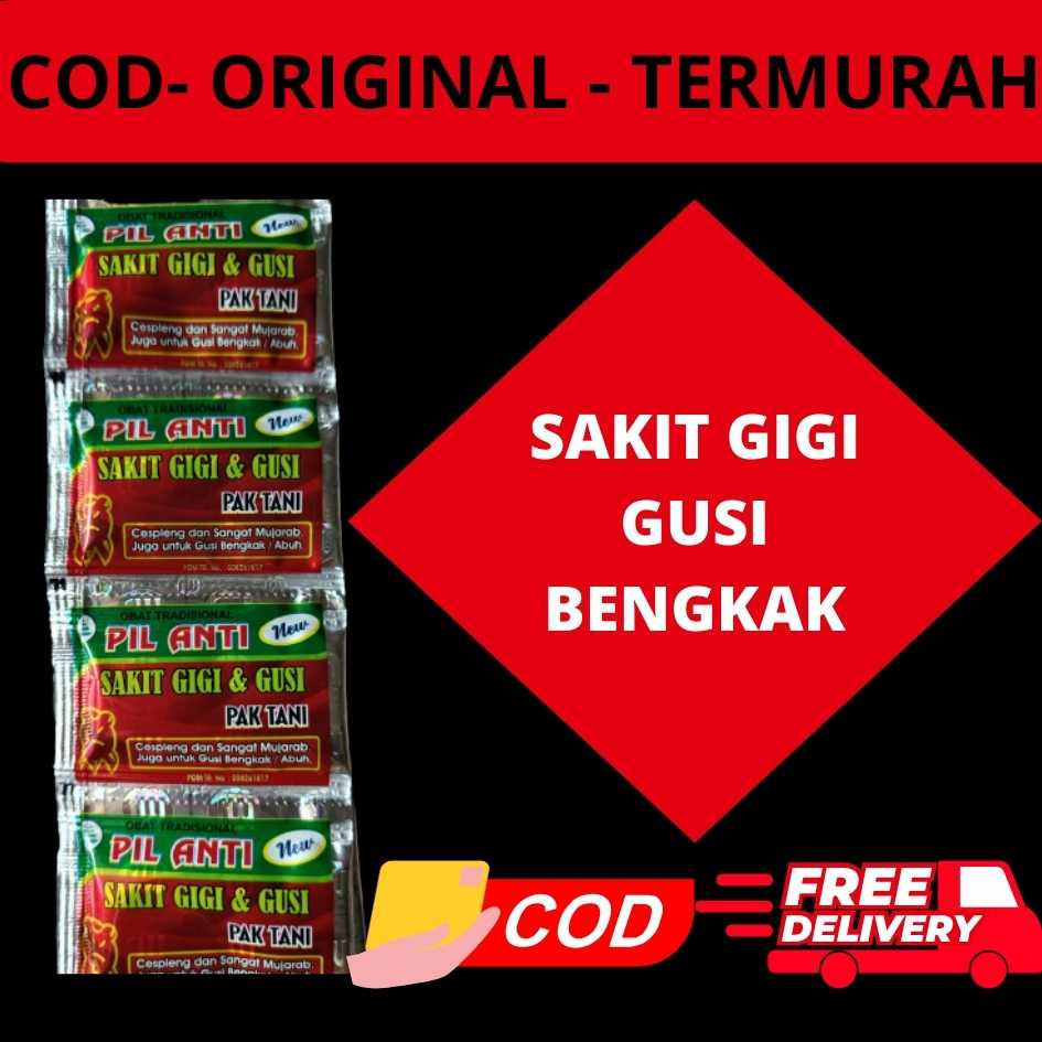 Jual Pil PAK TANI , Obat Sakit Gigi, Obat Gusi Bengkak, Jamu Pak Tani ...
