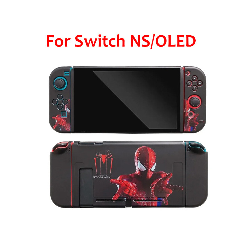 Jual Spider Man for Switch Case Shell Protective Split Housing Box for ...