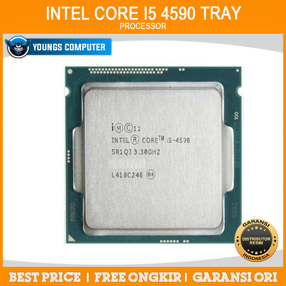 Jual Intel Core i5 4590 Tray No Fan LGA 1150 Processor | Shopee Indonesia