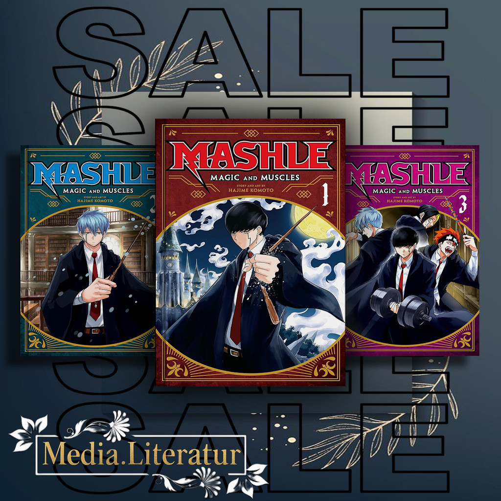 Jual Mashle: Magic and Muscles manga, Vol. 1-15 (English) | Shopee ...
