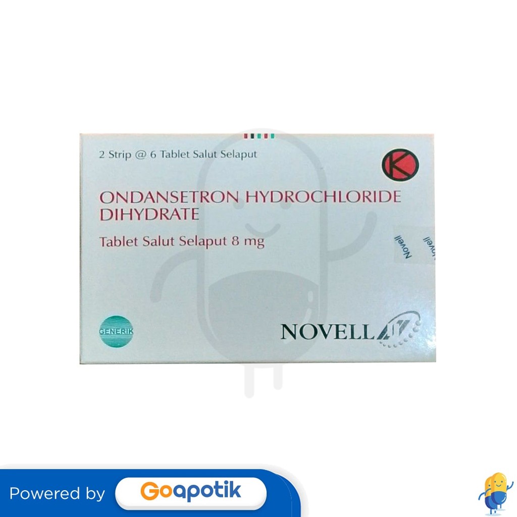 Jual Ondansetron Novell 8 Mg Box 12 Tablet | Shopee Indonesia