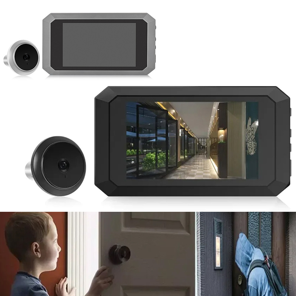 Jual Digital Magic Eye Electronic Viewfinder Night Vision Safety Door ...