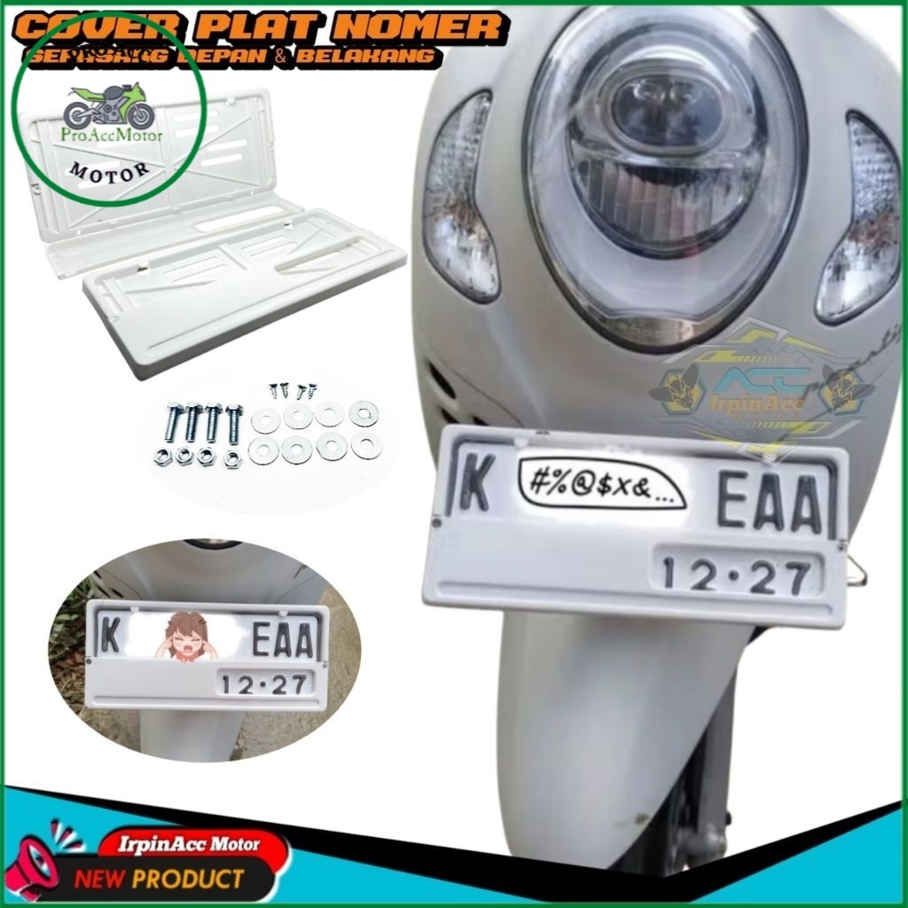 Jual Dudukan Tempat Tatakan Plat Nomor Nmax Neo Nmax 155 Beat Scoopy ...