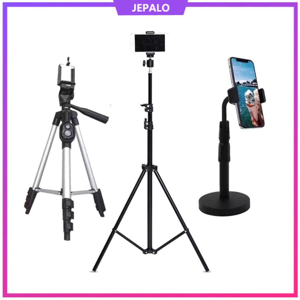 Jual Tripod tongsis holder stand hp tripod 2 Meter 1 meter tripod mini ...