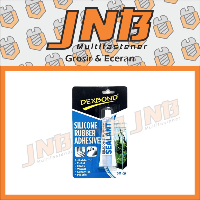 Jual Dexbond Lem Silicone Sealant 30 Gram Lem Kaca Aquarium Silikon ...