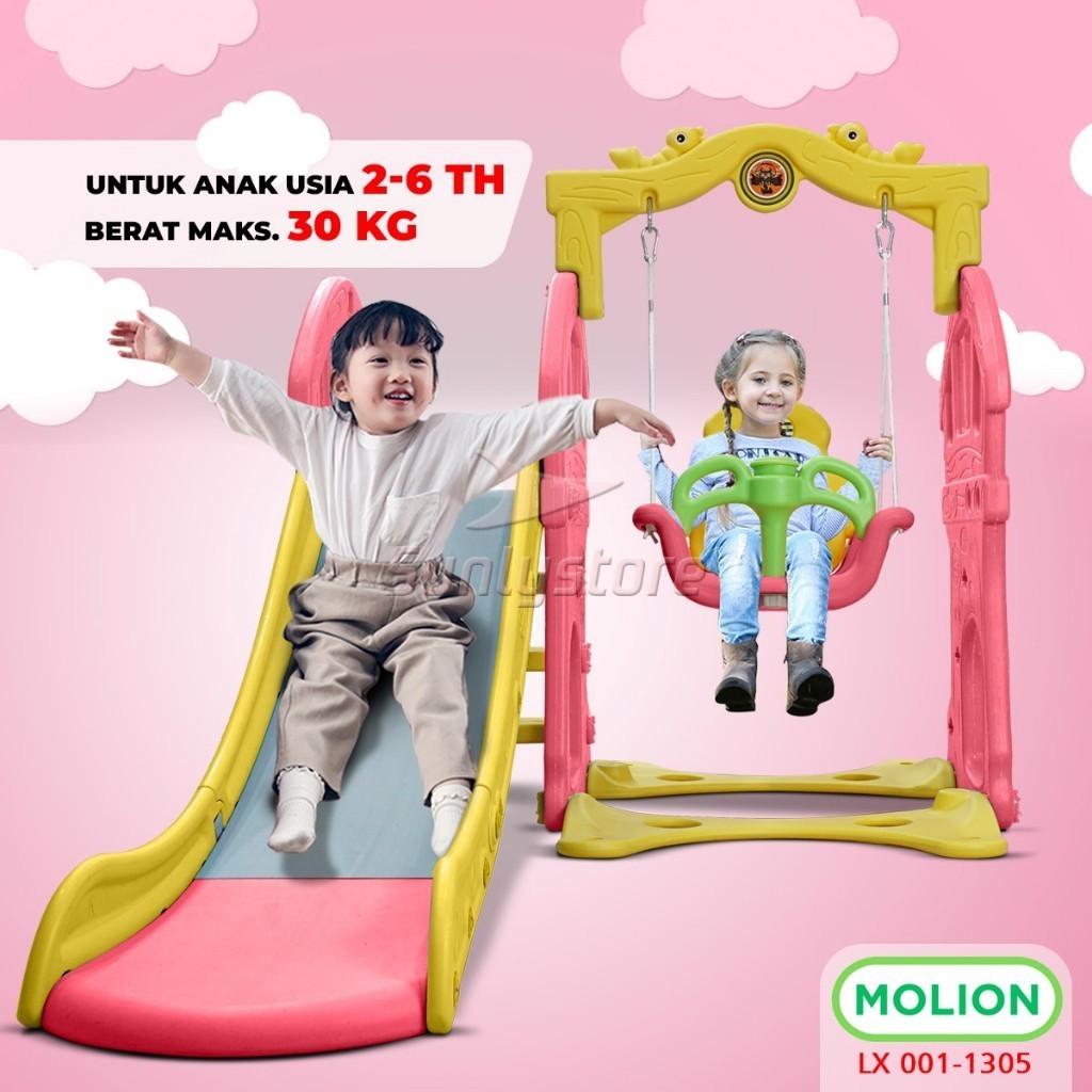 Jual MOLION SNI Mainan Perosotan Anak Prosotan 3in1 Ayunan Kuda Kudaan ...