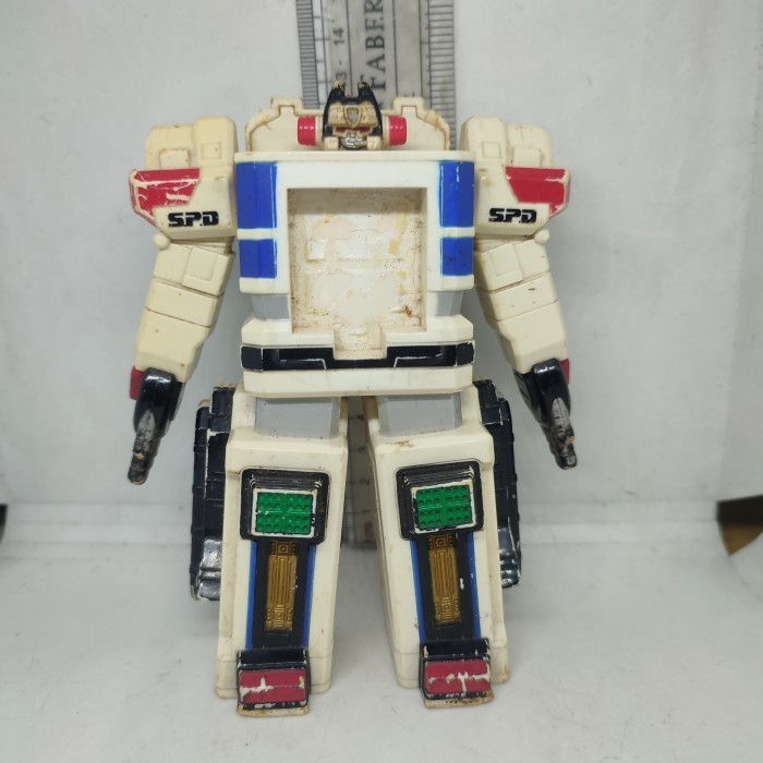 Jual LK99 Figure 5' Power Rangers SPD Megazord Delta Command Ori Popy ...