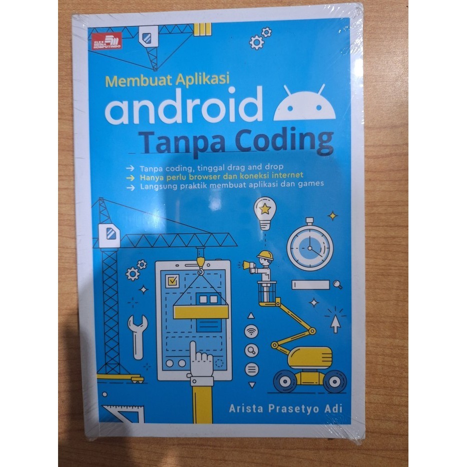 Jual BUKU MEMBUAT APLIKASI ANDROID TANPA CODING | Shopee Indonesia