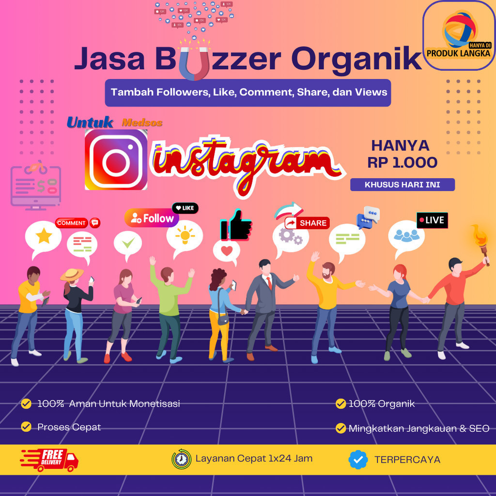 Jual View IG Views Instagram View Viewer IG Viewers Instagram Bergaransi Permanen Oprimal di ...